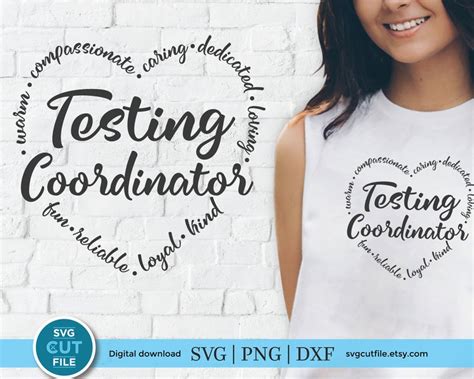 Testing Coordinator Svg Testing Day Svg Test Day Svg Etsy