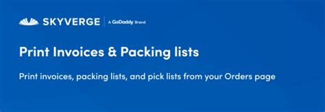 The Best WooCommerce Plugins For Creating Packing Slips BizPrint From BizSwoop