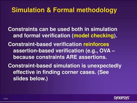 Ppt Constraint Based Verification Powerpoint Presentation Free