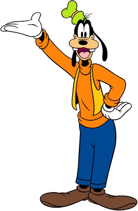 Goofy Cartoon Playful Disney Animated Png