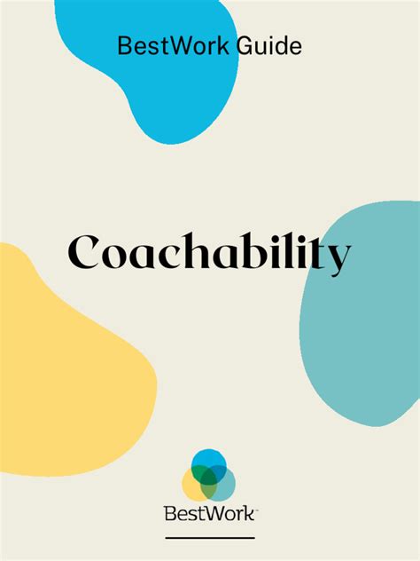Coachability Guide Pdf