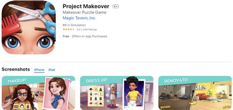Project Makeover App Store Spotlight Gummicube
