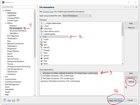 Java Efxclipse Css Auto Completion Isnt Working And Unknown