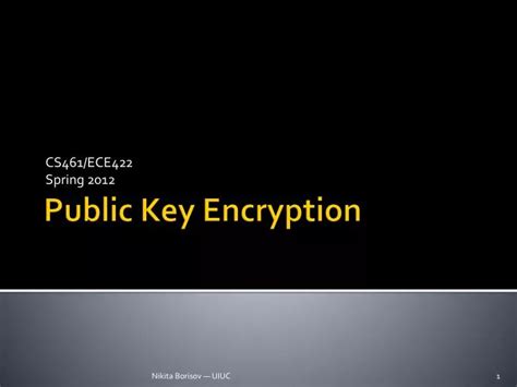 Ppt Public Key Encryption Powerpoint Presentation Free Download Id
