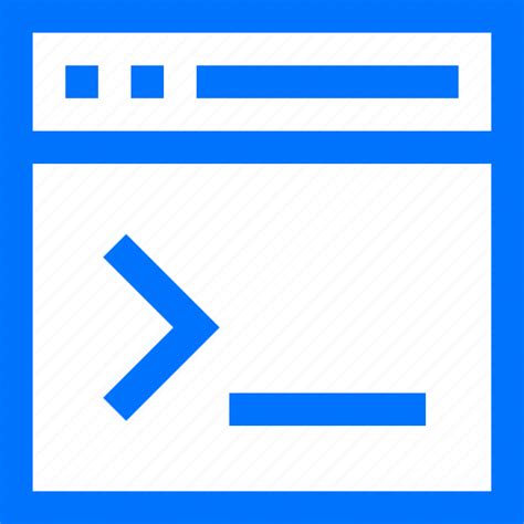 browser coding command cursor line programming write icon