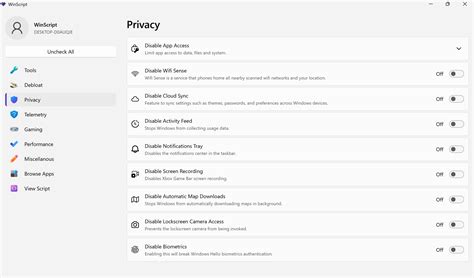 Winscript Open Source Tool To Configure And Debloat Windows Ghacks Tech News