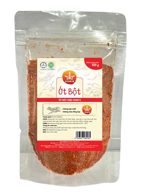 Bột ớt 100 G Gfu Kingskimchi