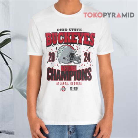 College Football Playoff 2025 National Champions Ohio State Confetti