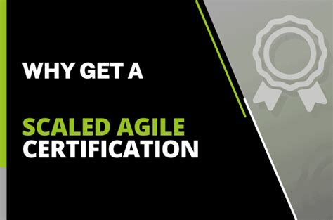 Why Get A Scaled Agile Certification The I4 Group