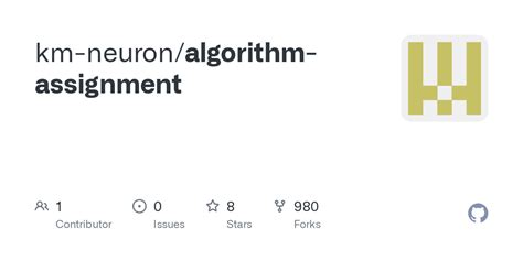 GitHub Km Neuron Algorithm Assignment