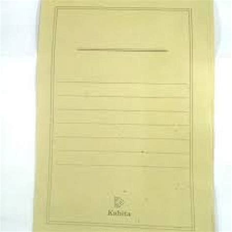 Stofmap Kertas Siplah