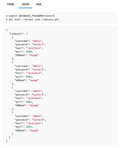 Json 대체자 Pkl 소개