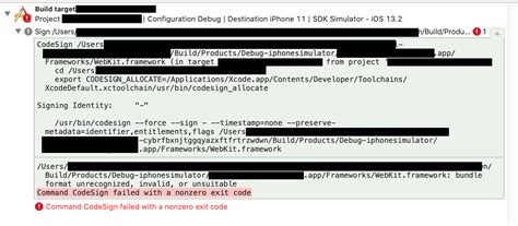 Ios Facing The Issue That Xcode Cannot Run Successfully For The Code