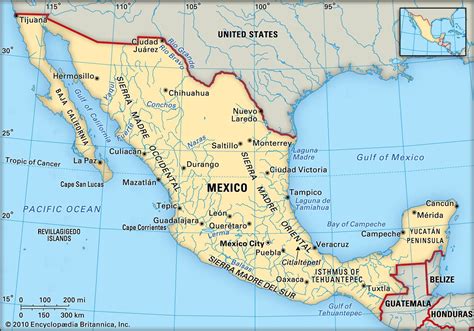 Main Geography Of Mexico At Raymond Gillespie Blog