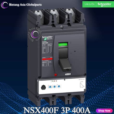 Jual Mccb 3p 400a Schneider Nsx400f Original Mccb 3 Phase 400 Ampere