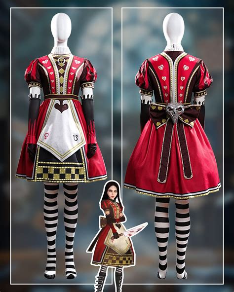 Alice Madness Returns Alice Royal Suit Low End Version Halloween