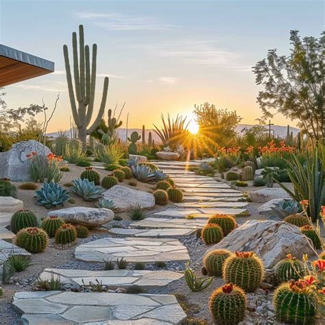 22 Desert Landscape Ideas For Low Maintenance And High Style Gardens Desert Landscaping Desert