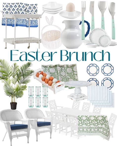 Easter Brunch Table And Dining Ideas The Wicker House