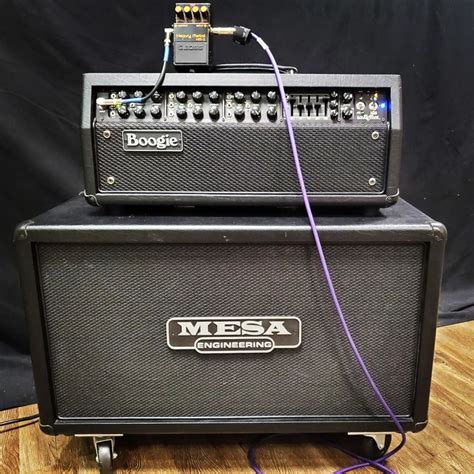 Rig Of The Week Mesa Mark V W 2x12 Cab Equipped With My Boss Hm 2
