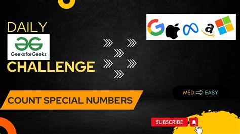 5 April Count Special Numbers C Gfg Problem Of The Day
