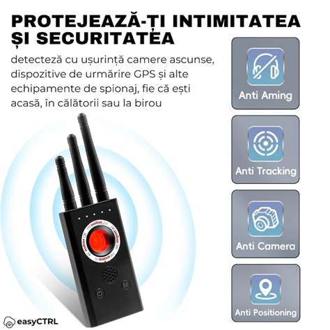 Detector Camere Ascunse Microfoane Gps Tracker Reportofoane