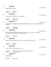 Quiz Attempt Docx Question Out Of Points Sexual Identity Includes Selected Answer