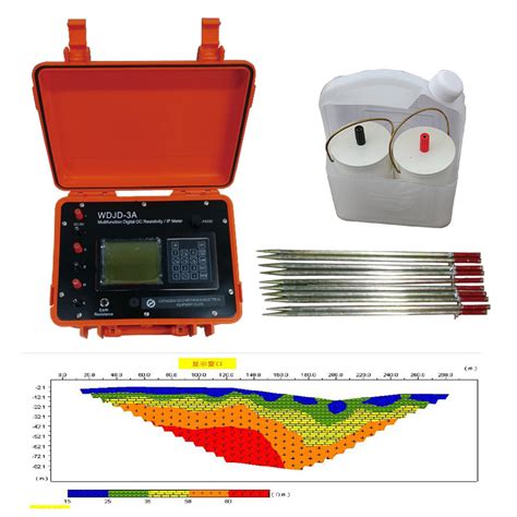 Mass Data Storage Multi Function Dc Resistivity Meter Device For Mine
