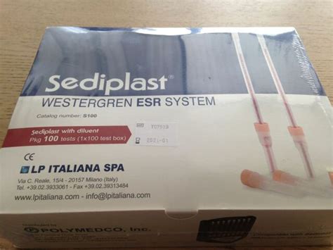 New Lp Italiana S100 Sediplast Westerngreen Esr System 100 Tests