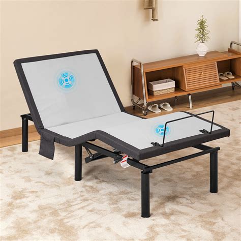 Ergonomic Twin Xl Size Adjustable Bed Zero Gravity Base For Stress