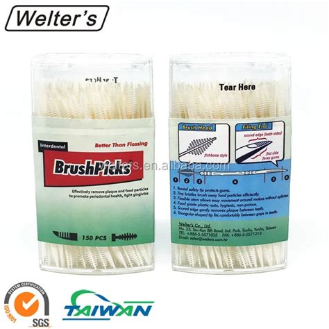 Efficient Disposable Toothpick Bendable Plastic Dental Toothpick