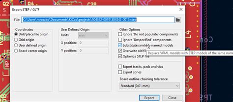 Force All WRL To STP As Default Footprints KiCad Info Forums