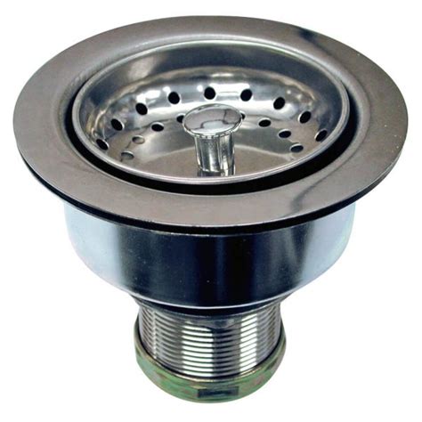 3 12 In Basket Strainer Assembly In Stainless Steel Danco