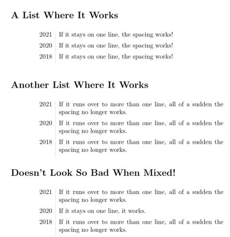 Longtable Vertical Spacing Between Items TeX LaTeX Stack Exchange