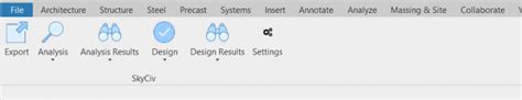 Revit Plugin Skyciv Engineering