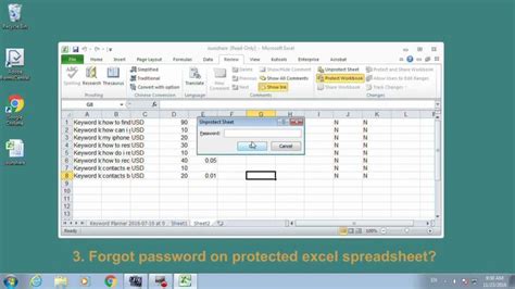 Unlock Excel Spreadsheet Db Excel