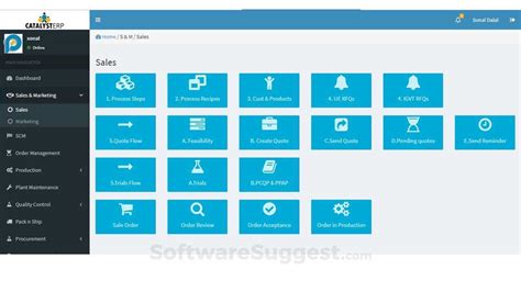 Catalyst ERP Pricing Reviews Features In
