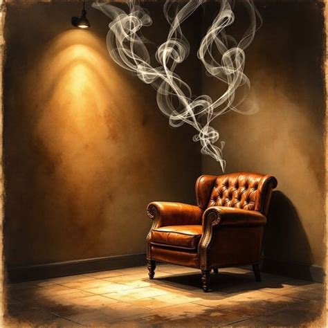 Free Smoke And Leather Photo Leather Smoke Armchair Download At