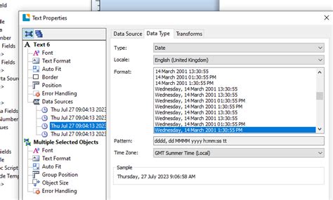 Using Variable Date Formats Seagull Support Portal