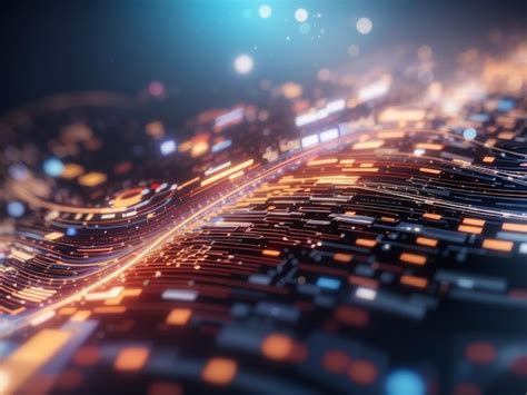 Premium Ai Image Abstract Technology Concept Computer Code Background