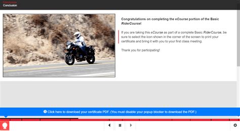 Msf Basic Ecourse Online Course Review The Dual Wheel Journey