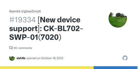 New Device Support Ck Bl702 Swp 017020 · Issue 19334 · Koenkkzigbee2mqtt · Github