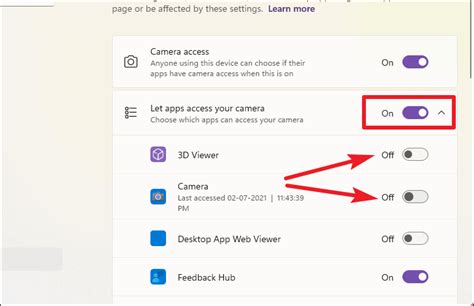 How To Enable Or Disable Camera In Windows