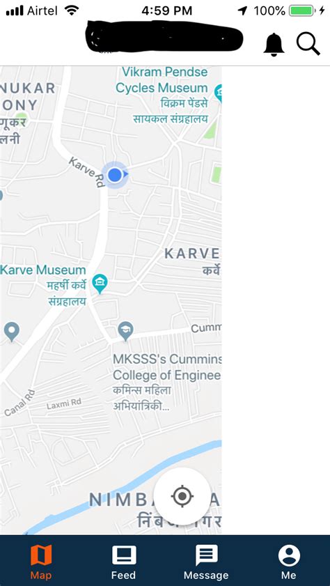 Map Rendering Issues When Navigate The Page In Ios Ionic Native