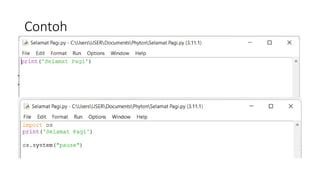 Python Awal PPTX
