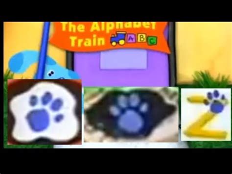 Blues Clues How To Draw 3 Clues From The Alphabet Train Youtube