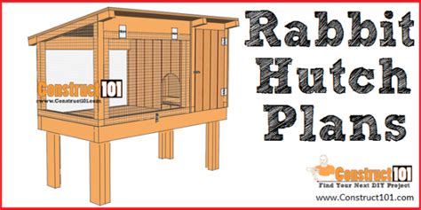 Rabbit Hutch Plans Free Printable ~ Benefits Of Woodworking