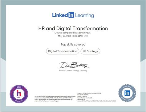Sathish Paul On Linkedin Continuous Learning