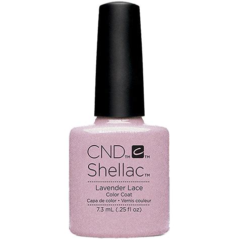Cnd Shellac Gel Polish Lavender Lace 7 3ml Nail Polish Direct