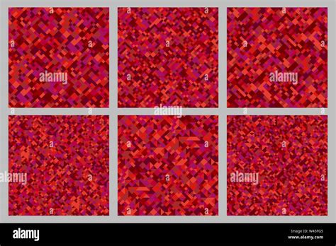 Seamless Diagonal Geometrical Pattern Background Set Abstract Vector Graphic Designs Stock