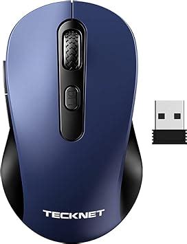 Amazon Com TECKNET Cordless Mouse For Laptop G USB Mouse Wireless Level DPI